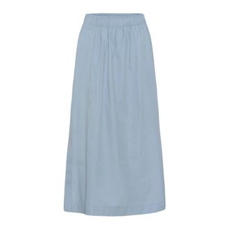Soaked In Luxury Maxi Rock - - Skirts - Damen - Blau - XL