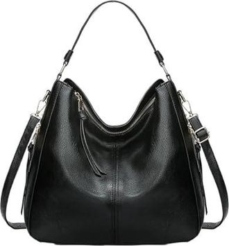 Generic Compatible avec les sacs &agrave; main d&eacute;contract&eacute;s for femmes, fourre-tout(Black)