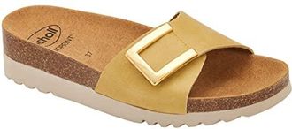 Scholl Femme Monterey Mule, Jaune, 38 EU