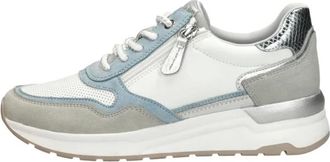 Marco Tozzi Femme, Chaussures, Bleu, Taille: 38 EU Baskets Laag 23781