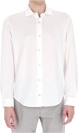 Eleventy Homme, Chemises, Blanc, Taille: XL Chemises formelles