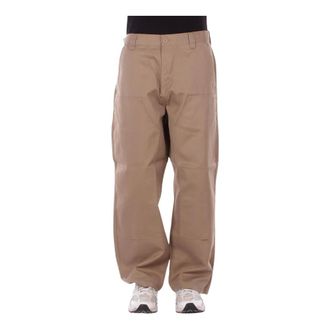 Carhartt Work in Progress Homme, Pantalons, Beige, Taille: XS Wide Pantalons