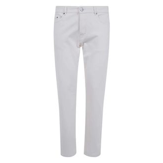 Roberto Ricci Design Pantalon Softwill 5T 2.0 - Homme - Pantalons - Blanc - Taille: L