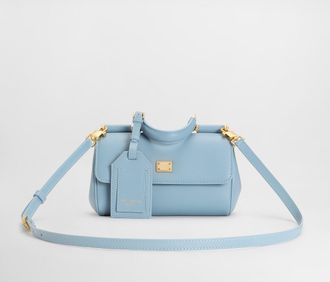 Dolce & Gabbana My Sicily Handbag - Frau Handtaschen Azure Onesize