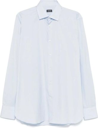 Ermenegildo Zegna Homme, Chemises, Bleu, Taille: XL Chemise habill&eacute;e &agrave; manches longues