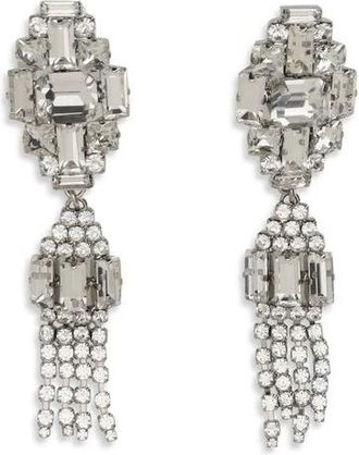Alessandra Rich Femme, Accessoires, Gris, Taille: ONE Size Earrings
