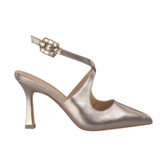 Alma En Pena Geflochtener Riemen-Absatzschuh - - Shoes - Damen - Gelb - 42 EU