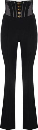 Elisabetta Franchi Damen, Hosen, Schwarzk, XSGröße