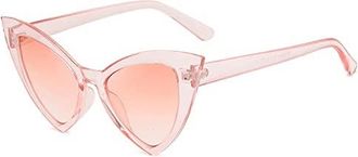 Generic Lunettes De Soleil À Monture Large For Hommes Et Femmes, Idéales For Les Déplacements En Extérieur, Vacances Ou Fêtes(Pink)