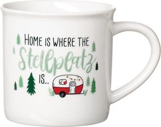 Ritzenhoff & Breker Kaffeebecher Camping - Home is where, 360 ml