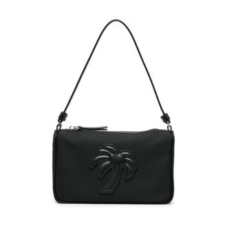 Palm Angels Blackylon Pouch Bag - - Bags - Damen - Schwarzk - ONE SIZE