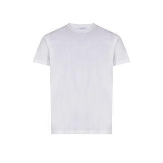 Sunspel Riviera Baumwoll-T-Shirt in Weiß