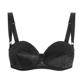 Dolce & Gabbana Stylischer Bra mit Einzigartigem Design - - Underwear - Damen - Schwarzk - 70B EU