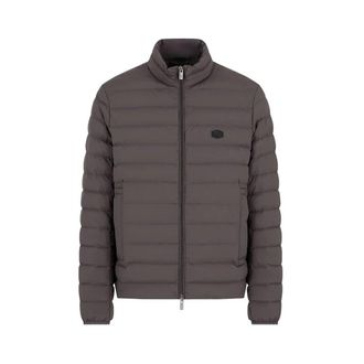 Emporio Armani Gesteppte Daunenjacke - - Jackets - Herren - Grau - 2XL