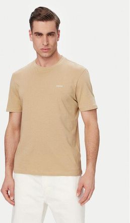 HUGO BOSS T-Shirt Dero222 50466158 Beige Regular Fit