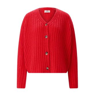 Sminfinity Strickjacke aus Kaschmir Seide - - Knitwear - Damen - Rot - L