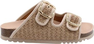 Scholl Femme, Chaussures, Beige, Taille: 40 EU Fuzzi Slider