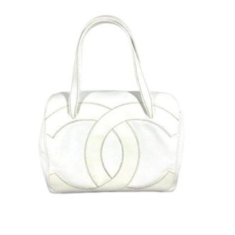 Chanel Pre-owned Vintage Shoulder Tote - - Pre-owned - Damen - Wei&szlig; - ONE SIZE