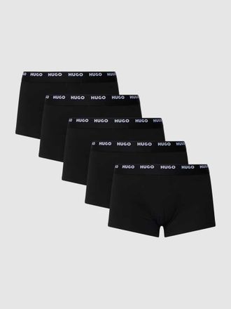 HUGO BOSS Trunks mit Label-Details im 5er-Pack