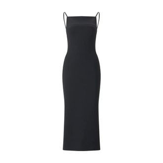 Givenchy Midi-Kleid aus Viskose-Mix - - Dresses - Damen - Schwarzk - XS