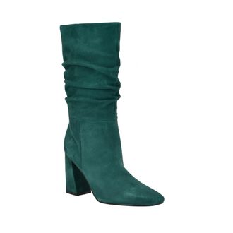 Guess Damen Yeppy Mode-Stiefel, Green Suede 310, 40 EU