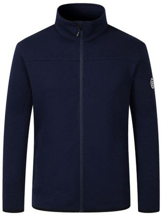 Blue Wave Fleecejacke Nis Herren Jacke Nis in Strickoptik mit Stehkragen und Rei&szlig;verschluss
