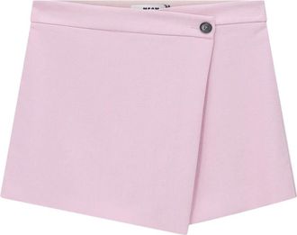 Msgm Msgm, Femme, Jupes, Rose, Taille: 38 FR Wrap Skort