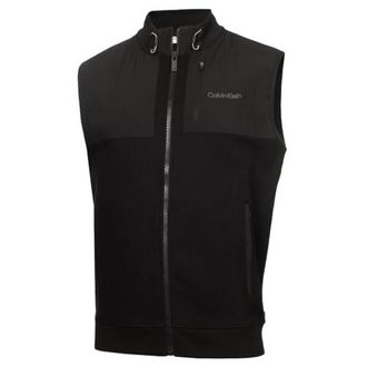 Calvin Klein Gilet Hyper Tech Cordon serragefermeture &eacute;clair Homme - Noir - M