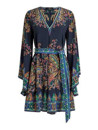 Etro Robe Courte - Bleu