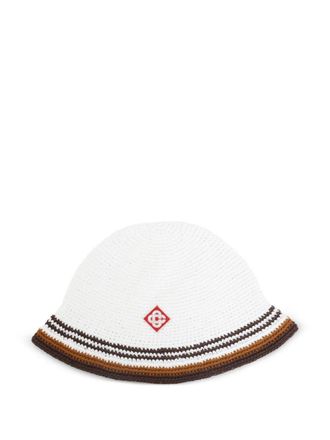 Casablanca Hat Stripe Crochet A. Pf26.Hat.121.01