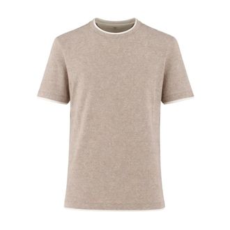 Brunello Cucinelli Herren, Oberteile, Beige, LGr&ouml;&szlig;e