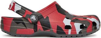 Crocs Pantoletten Geo Camo Clog 211009 Bunt