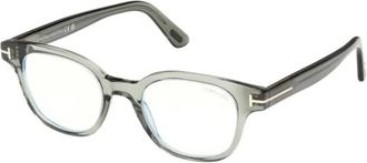 Tom Ford unisex, Accessoires, Vert, Taille: 48 MM Round Frame Lunettes