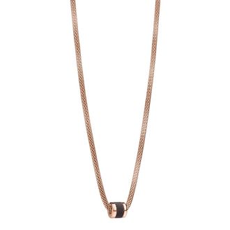 Bering Damen Ketten in Ros&eacute; gold gl&auml;nzend - Arctic Symphony Collection mit Edelstahl - LYK2-R-ME-N-450