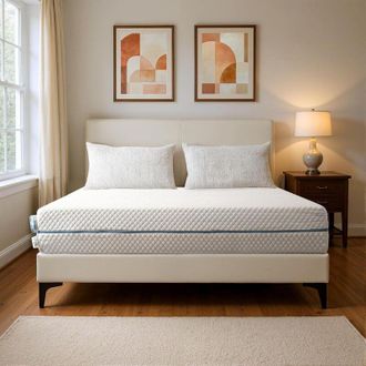 Tribesigns Tribesigns - Matelas 160 x 200 cm - Épaisseur 20 cm - émoire de Forme - 7 Zones Ergonomiques, Tissu Respirant et Durable, Confort Mi-Ferme, Oeko-TEX