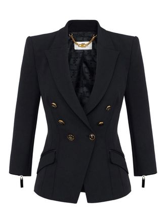 Elisabetta Franchi Veste Casual - Noir