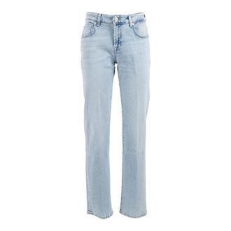 7 For All Mankind Damen, Jeans, Blau, W28Gr&ouml;&szlig;e