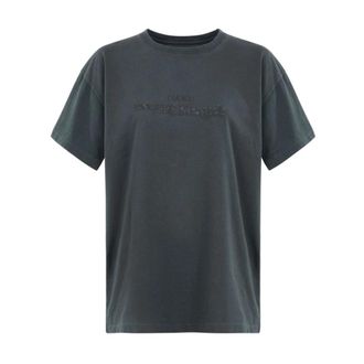 Maison Margiela T-Shirt mit Logo-Stickerei - - Tops - Herren - Schwarzk - M