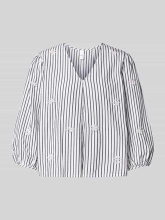 Vero Moda Regular Fit Bluse mit 3/4-Arm Modell EMURA