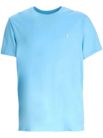 Polo Ralph Lauren t-shirt à motif Polo Pony brodé - Bleu