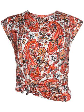 Paco Rabanne Haut Bluse - Rot