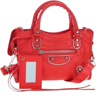 Balenciaga Sac &agrave; main vintage Pre-owned - Femme - Pre-owned - Rouge - Taille: ONE Size