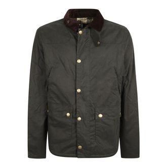 Barbour Schwarze gewachste Oberbekleidungsjacke - - Jackets - Herren - Gr&uuml;n - XL
