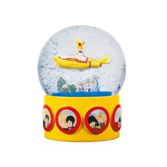 Half Moon Bay Gelbe U-Boot-Schneekugel | Die Beatles Schneekugeln f&uuml;r Erwachsene | witzige Weihnachtsschmuck & Weihnachtsdekoration | Lustige Schneekuppel | The Bea