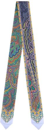 Etro Etro Tücher & Schals - Paisley Pattern Silk Maxi Scarf - Gr. unisize - in Bunt - für Damen