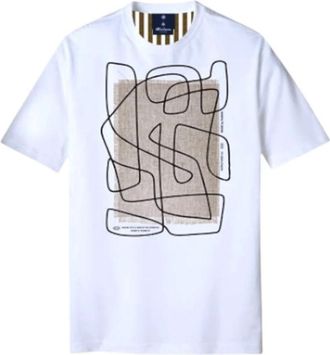 Riviera & Bar Street Art T-Shirt - - Tops - Herren - Wei&szlig; - L