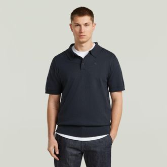 G-Star The Willem - Correct Poloshirt - Dunkelblau - Herren