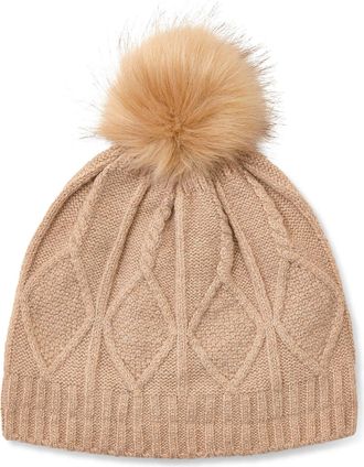 Ariat Womens Kelston Beanie Hat in Tannin, Size OS, by Ariat