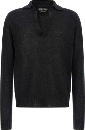 Tom Ford Poloshirt - Schwarz