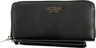 Guess Femme, Sacs, Noir, Taille: ONE Size Laurel Large Zip-Around Wallet